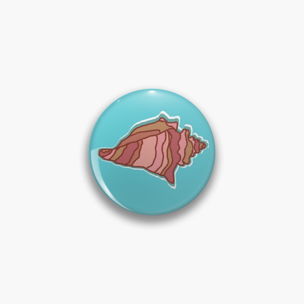 "Conch Sticker" Sticker for Sale by MacTavishCraftz | Redbubble