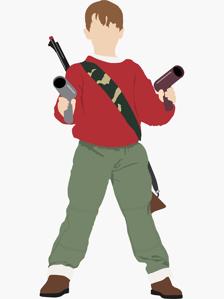 "Home Alone" Sticker for Sale by SITM | Redbubble