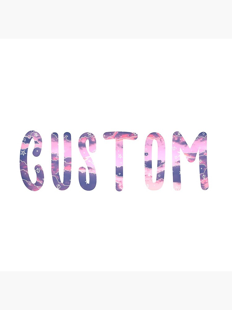 "Custom Word Art" Poster by Arexus | Redbubble