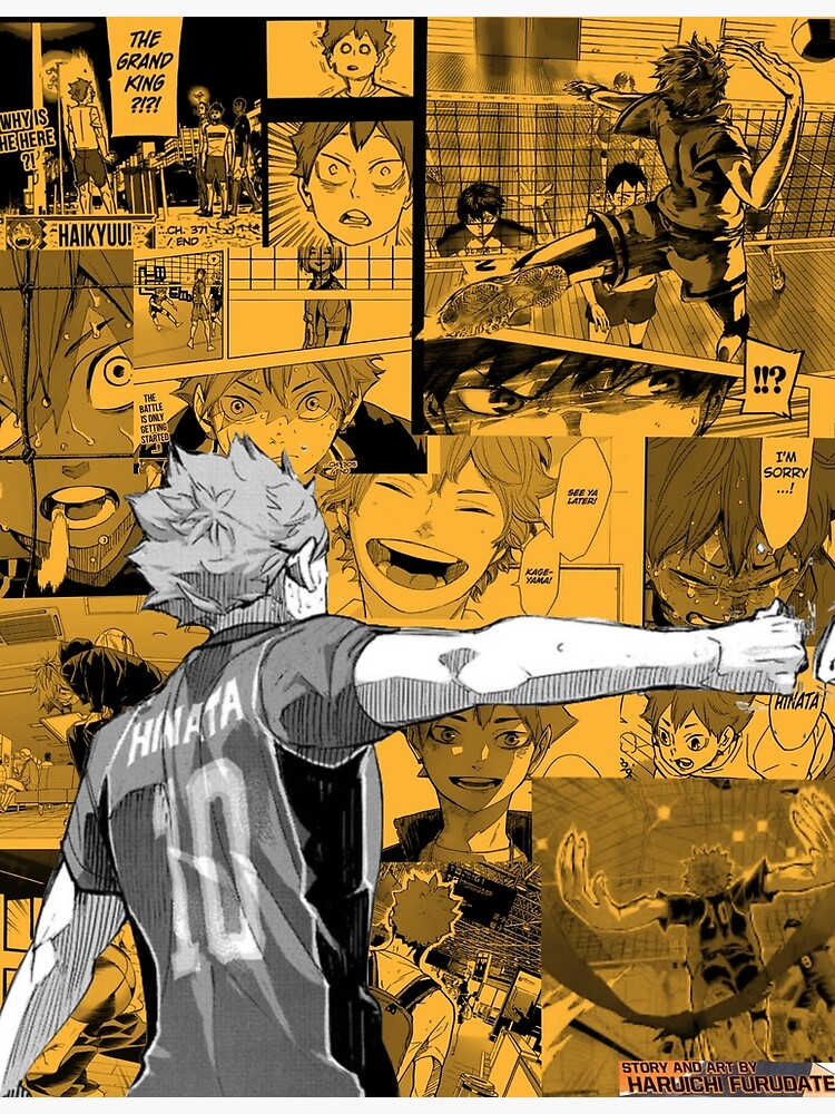 "Hinata Shoyo" Poster by nataliaa123 | Redbubble