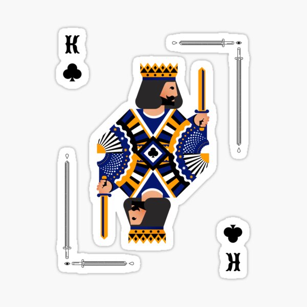 "King of Kings" Sticker for Sale by HazilDesigns | Redbubble