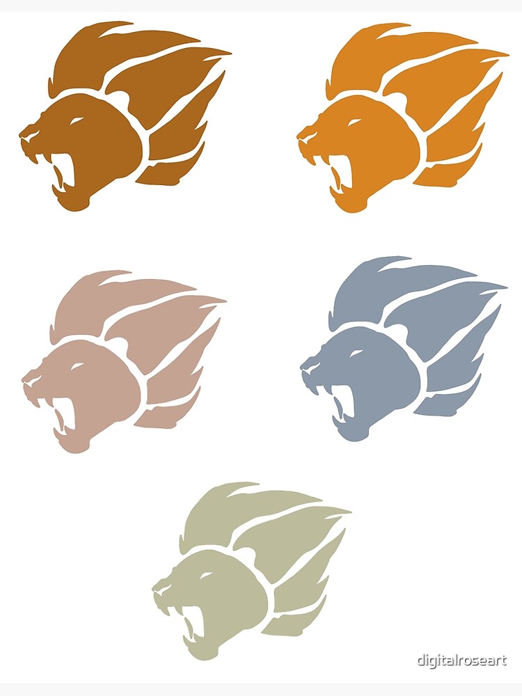"Lion Guard Mark of the Guard" Poster by digitalroseart | Redbubble