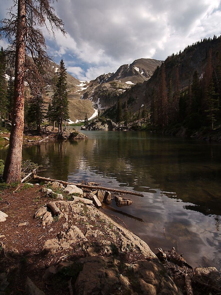 "Lake Agnes #3 N. Colorado" Poster for Sale by johnnygomez | Redbubble