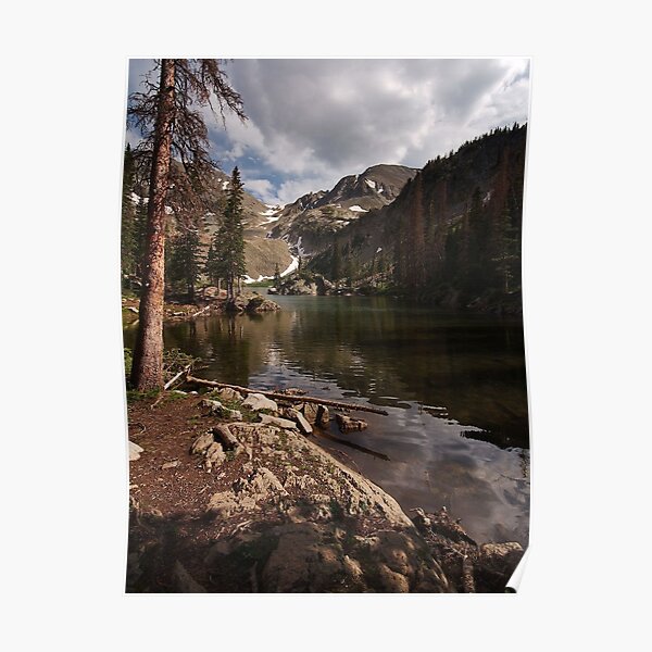 "Lake Agnes #3 N. Colorado" Poster for Sale by johnnygomez | Redbubble