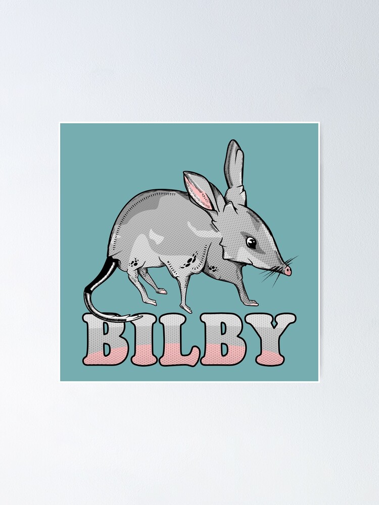 "Bilby" Poster by piedaydesigns | Redbubble
