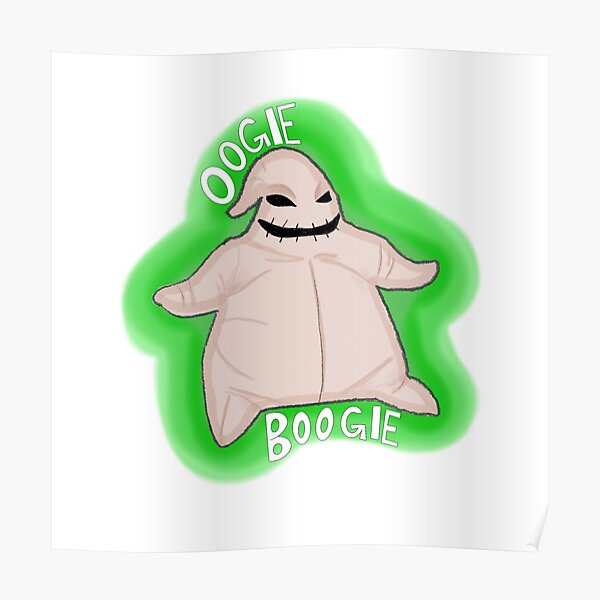 "Oogie Boogie glowing" Poster by annag2716 | Redbubble