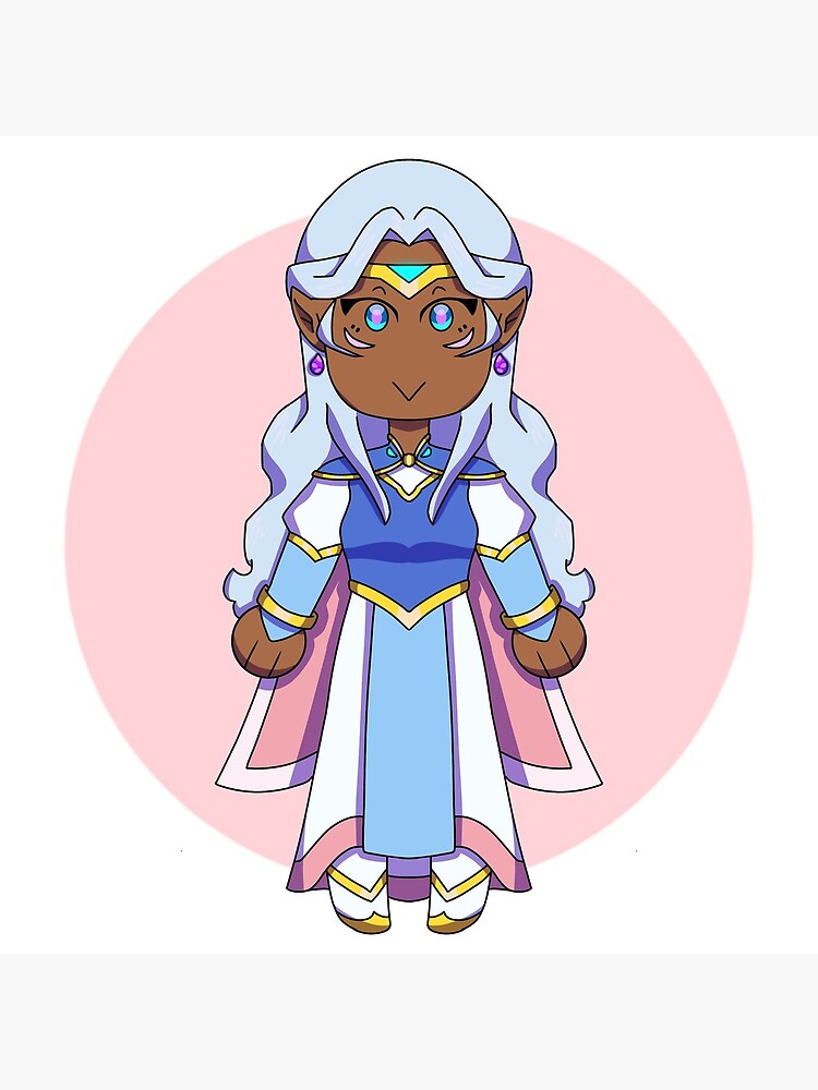 "Voltron Princess Allura Chibi" Art Print by IzzyRoseDesigns | Redbubble