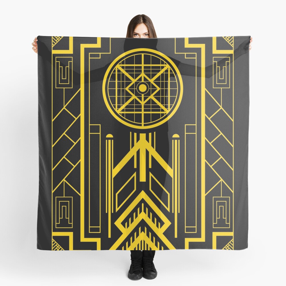 "Star Trek - Art Deco Enterprise" Scarf for Sale by AFFPrints | Redbubble