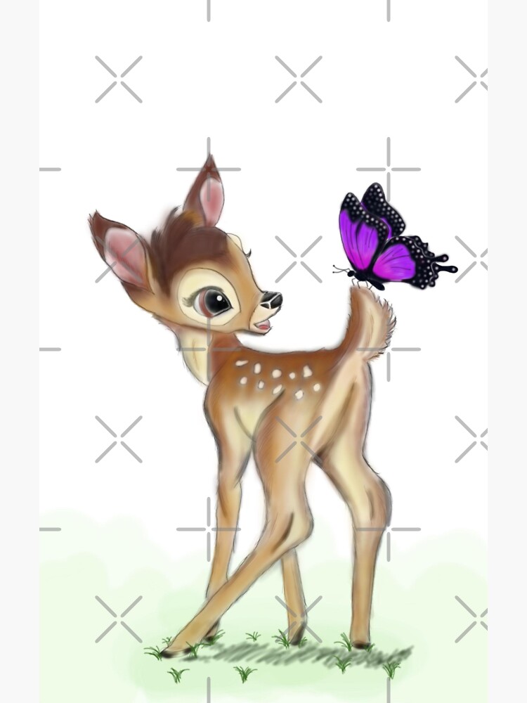 "Bambi" Sticker for Sale by EatMeUp | Redbubble