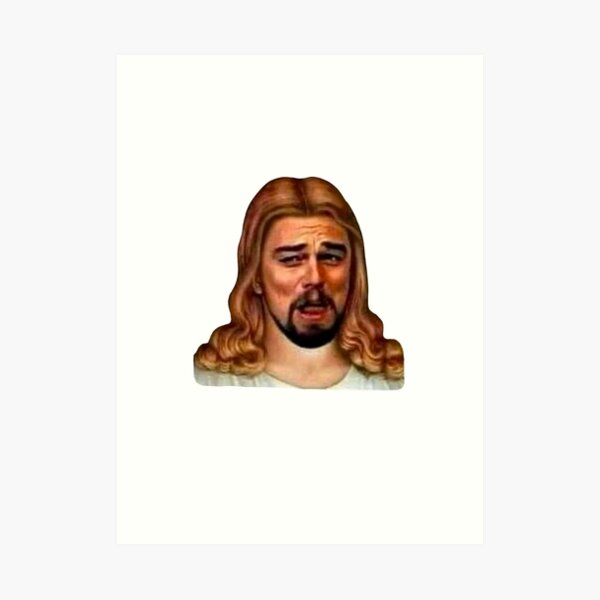 "meme jesus" Art Print for Sale by Emma Turner | Redbubble