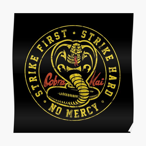 Strike First Strike Hard No Mercy Posters | Redbubble