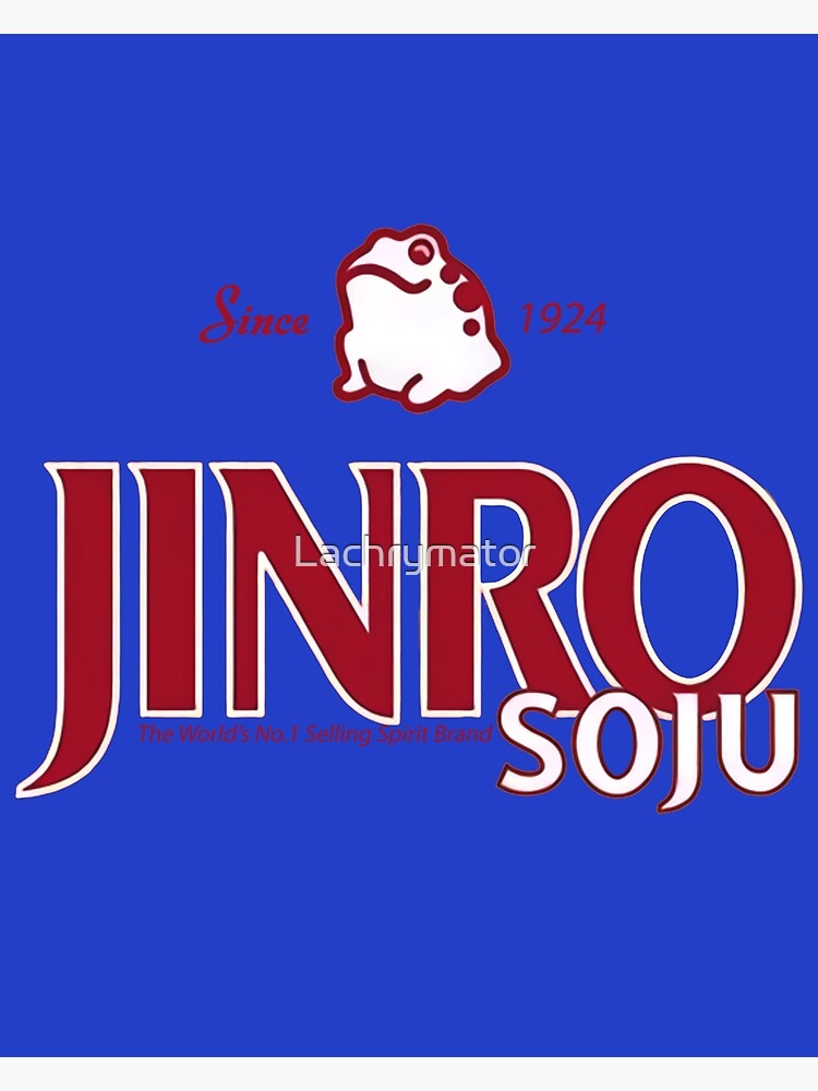 Korean famous beverage Jinro Soju logo Posters sold by mila | SKU ...