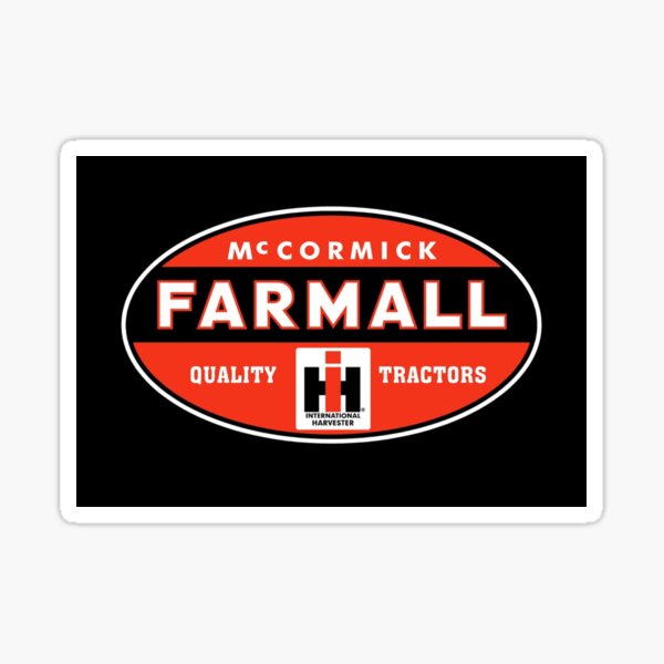 Farmall Tractor Stickers | Redbubble