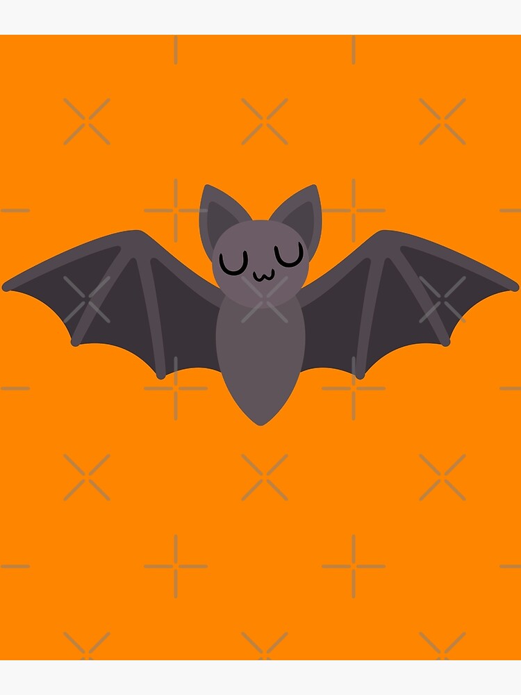 Póster «Halloween uwu Bat Cara linda Bat UWU» de WOTUFAKA | Redbubble