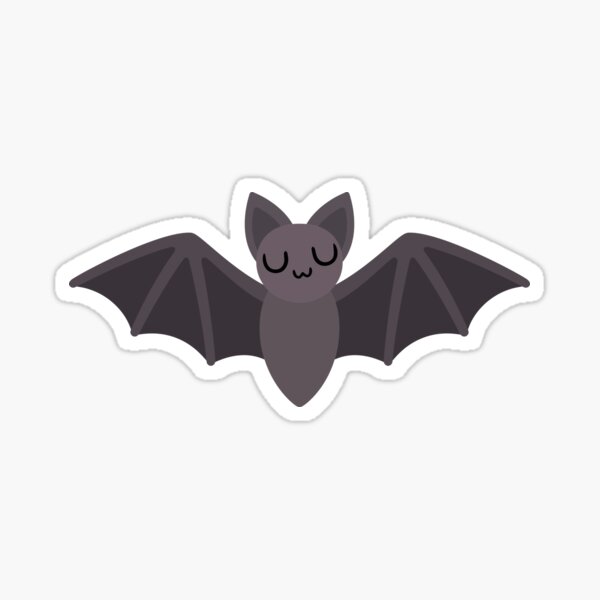 Pegatina «Halloween uwu Bat Cara linda Bat UWU» de WOTUFAKA | Redbubble