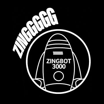 "Zingbot 3000" Poster for Sale by AnthonyShields | Redbubble