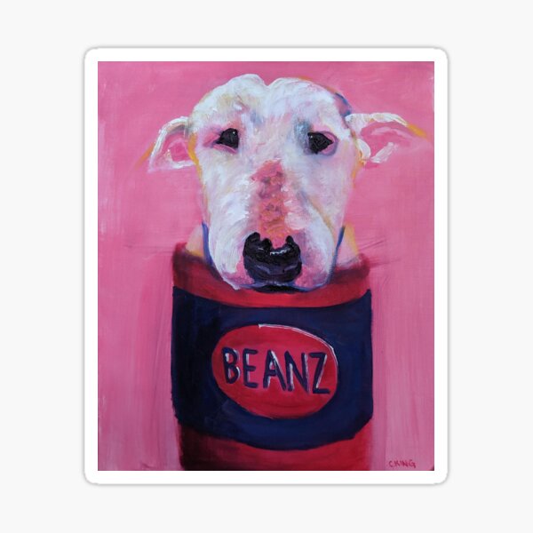 "Beanz" Sticker for Sale by courtneykingart | Redbubble