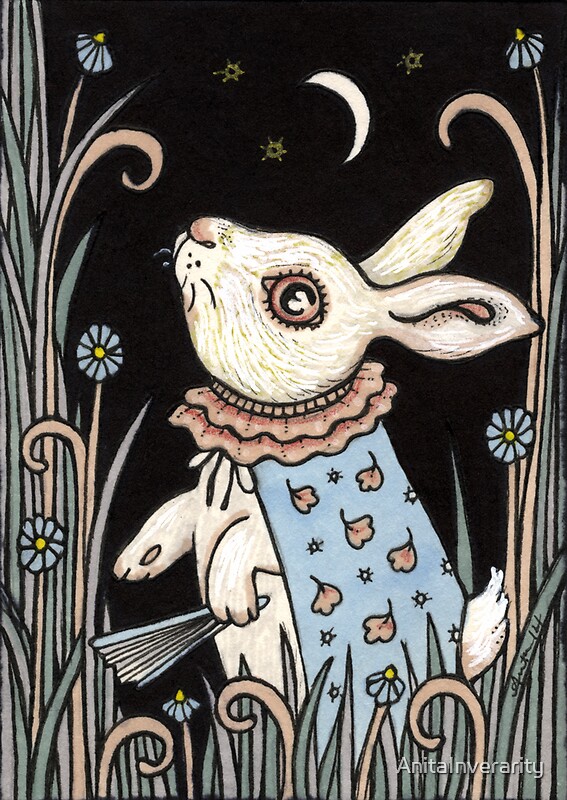 "Always Late" by Anita Inverarity | Redbubble