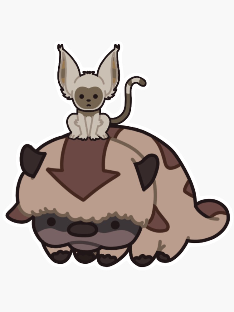 "appa and momo" Sticker for Sale by imaishikis | Redbubble