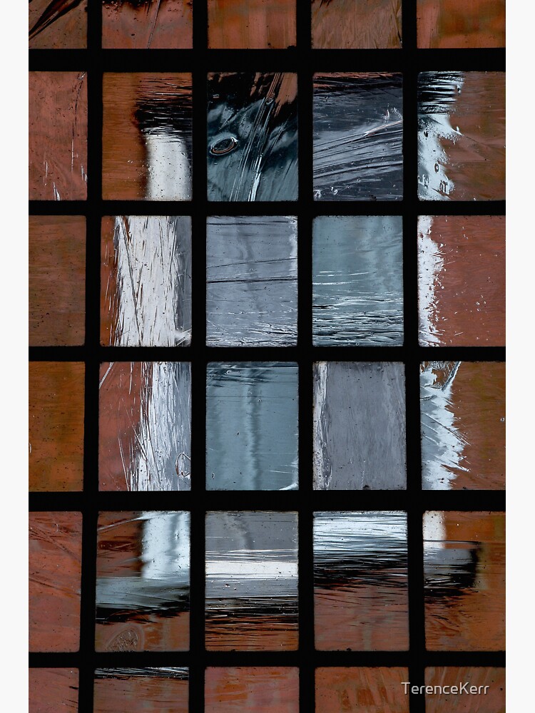 "Hand-made glass in a traditional Welsh window" Sticker by TerenceKerr ...