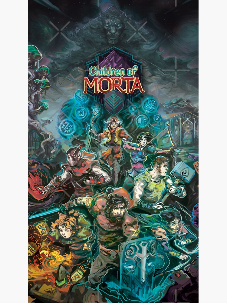 "Children of morta" Sticker for Sale by Antoniopape | Redbubble