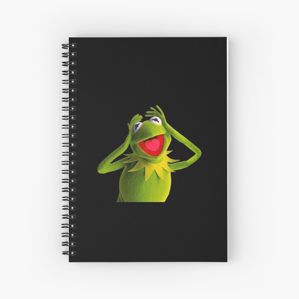 "Kermit the frog surprised meme" Sticker by Omeris | Redbubble