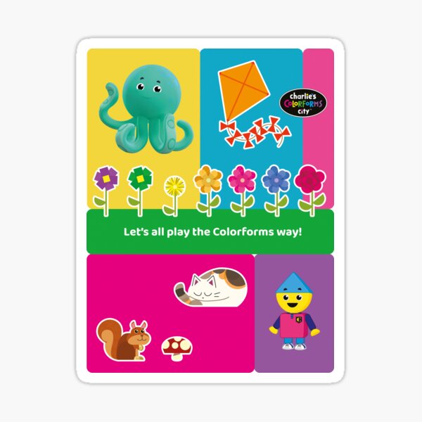 "Charlie`s Colorforms City, lets all play the colorforms way, home and ...