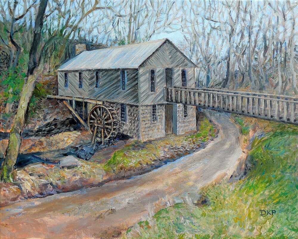 "Historic Cohutta Springs Mill" by Deborah Pritchett | Redbubble