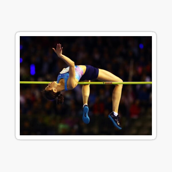 "Mariya Lasitskene #02" Sticker for Sale by HannasMorry | Redbubble