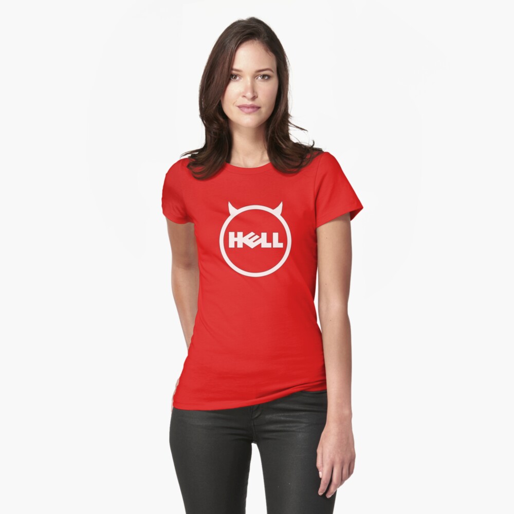 "Dell Hell (clear)" Sticker for Sale by verypunny2 | Redbubble