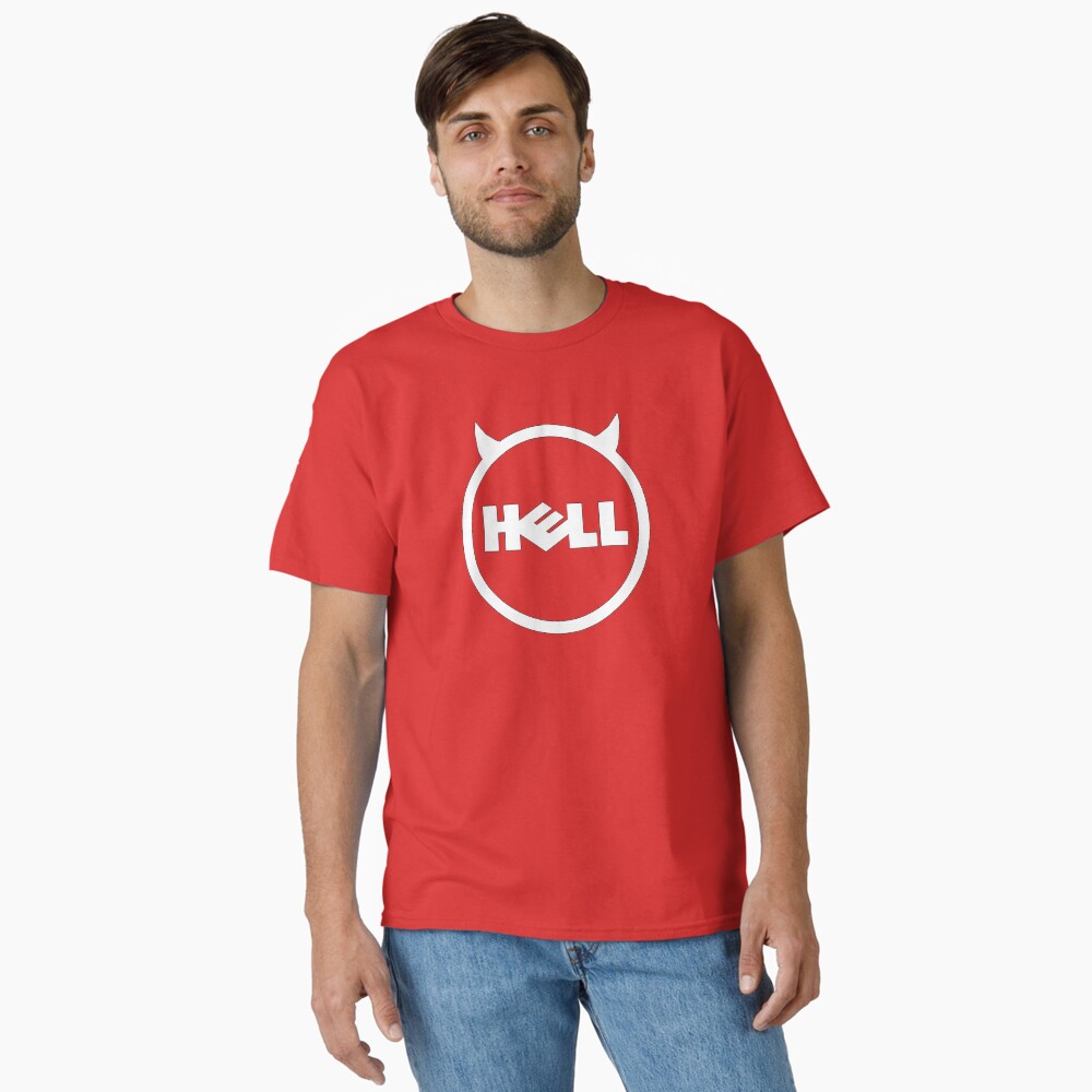 "Dell Hell (clear)" Sticker for Sale by verypunny2 | Redbubble