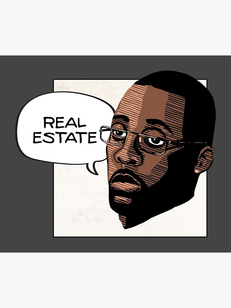"Real Estate - Stringer Bell" Canvas Print by bbcopywriter | Redbubble