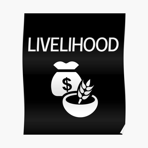 "Livelihood" Poster by Albatrozz | Redbubble