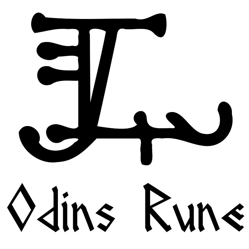 "Viking Odins Rune" by Asatru | Redbubble