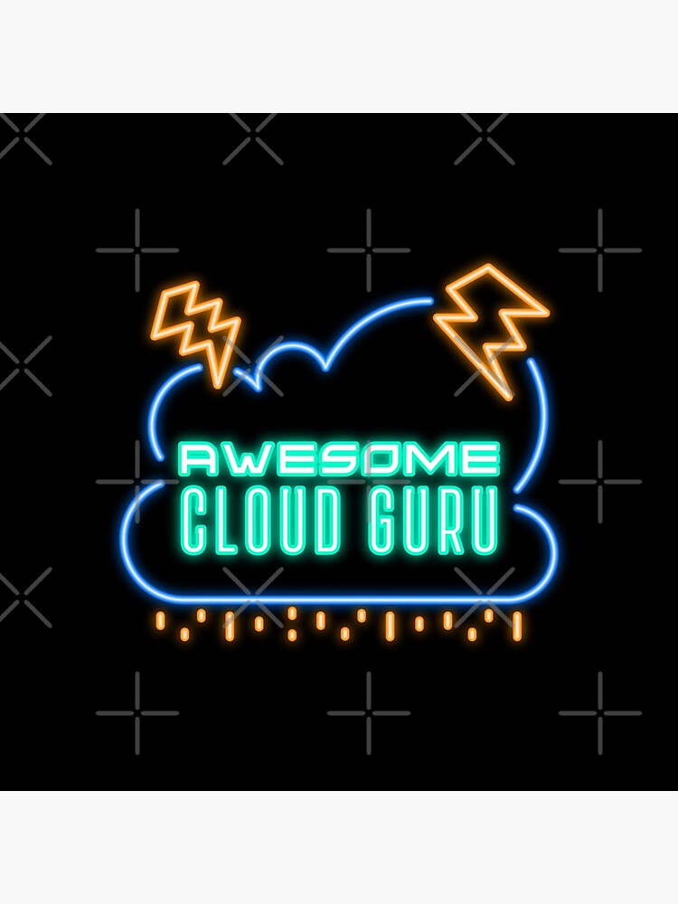 "Awesome Cloud Guru - Cloud Computing" Poster for Sale by clubtee | Redbubble