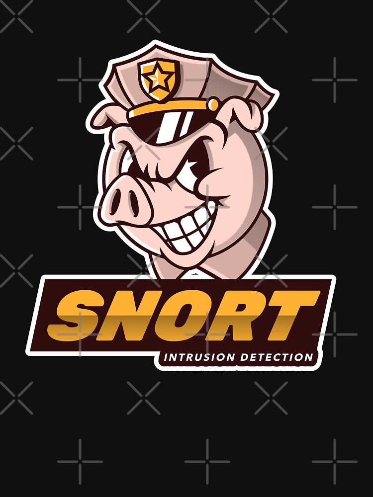"SNORT - Intrusion Detection - Cyber security" T-shirt by clubtee ...