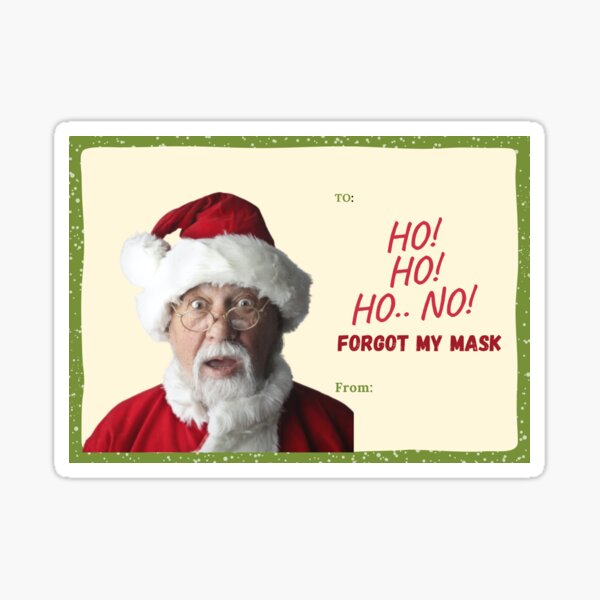 "Funny Santa Claus Christmas Meme " Sticker for Sale by JohnsonE55 ...