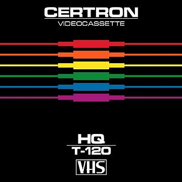"Certon VHS logo" Essential T-Shirt for Sale by warfoo | Redbubble