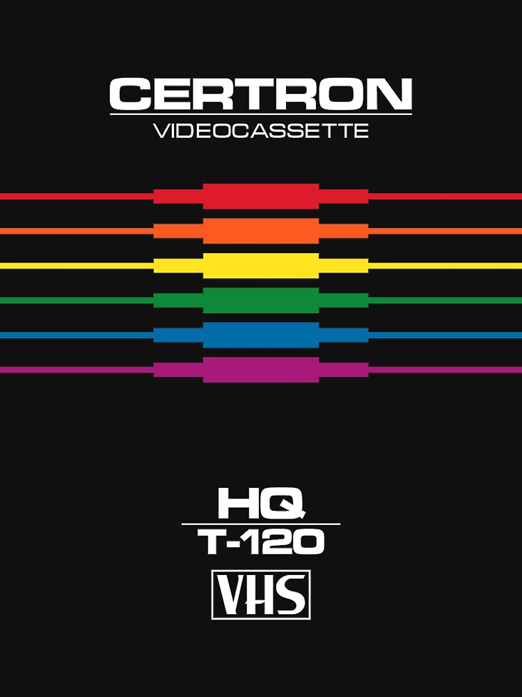 "Certon VHS logo" Essential T-Shirt for Sale by warfoo | Redbubble