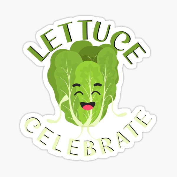 "Vegetable Puns Joke Wordplay Lettuce Salad Party Vegan Vegetarian ...