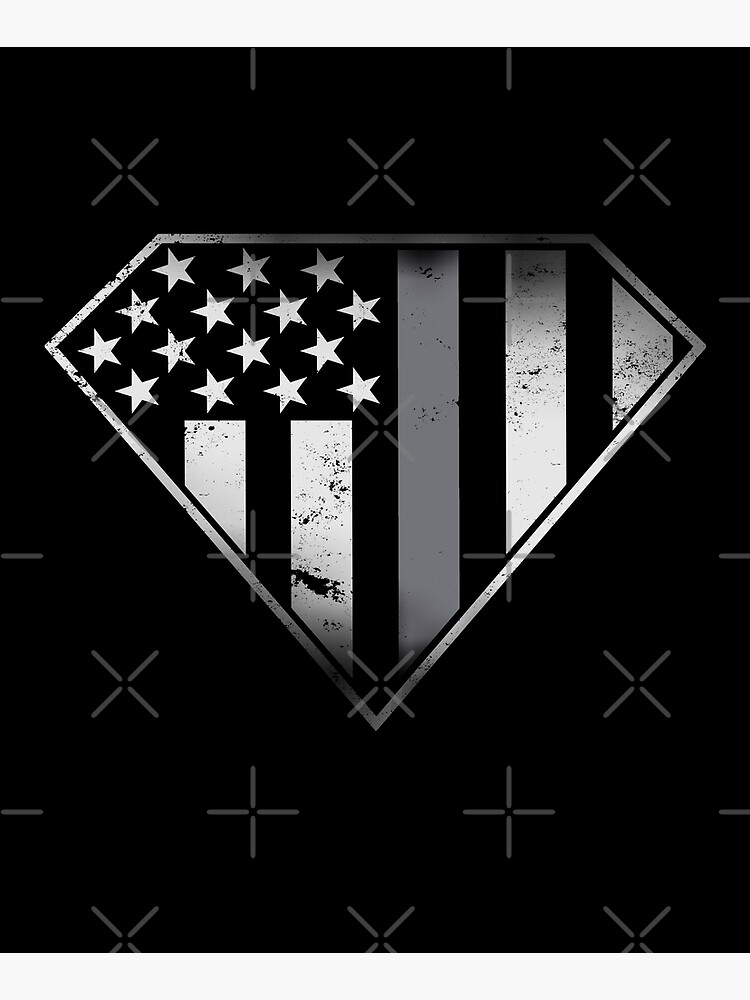 "Correctional officer - Corrections Guards - Silver Thin Line - Gray ...