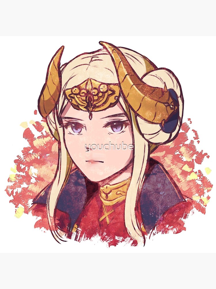 "FE3H Edelgard" Poster for Sale by youchube | Redbubble