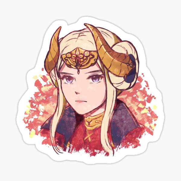"FE3H Edelgard" Sticker for Sale by youchube | Redbubble