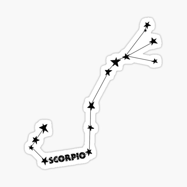 "scorpio" Sticker by mollyyjamison | Redbubble