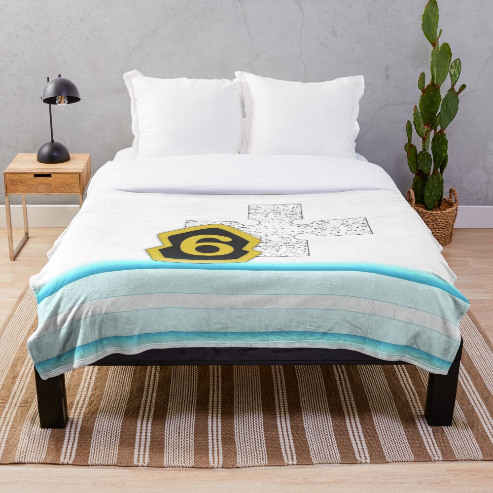 "Fire Force - Special Company 6, Kayoko Huang" Throw Blanket by ...