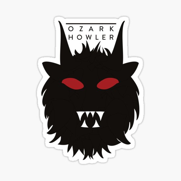 "Ozark Howler Head" Sticker for Sale by irregulargoods | Redbubble
