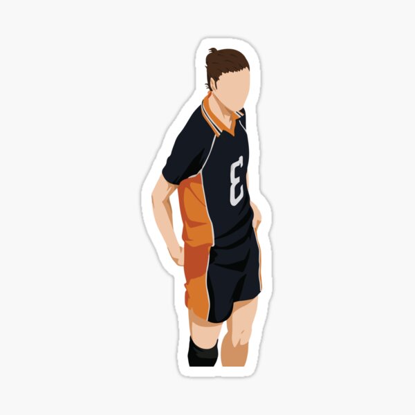 "Haikyuu!! Asahi Azumane" Sticker for Sale by egrjhn | Redbubble
