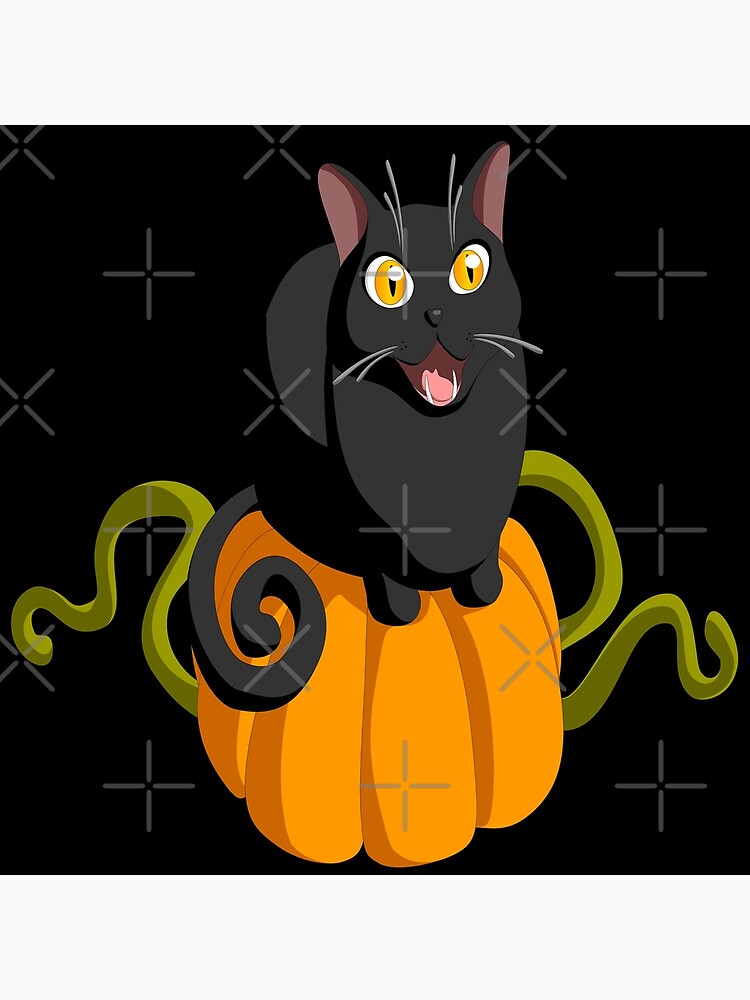 "Halloween Cat Meme" Poster by Fashimation20 | Redbubble