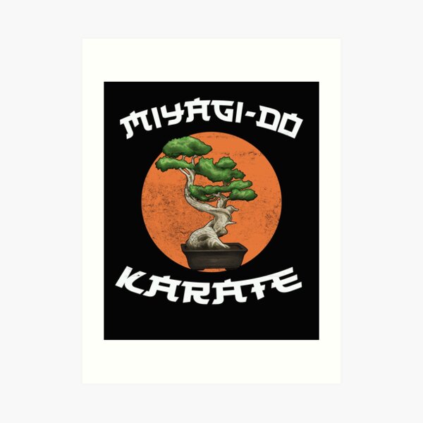 "Vintage Miyagi-Do Karate Bonsai Tree" Art Print for Sale by Norman1948 ...