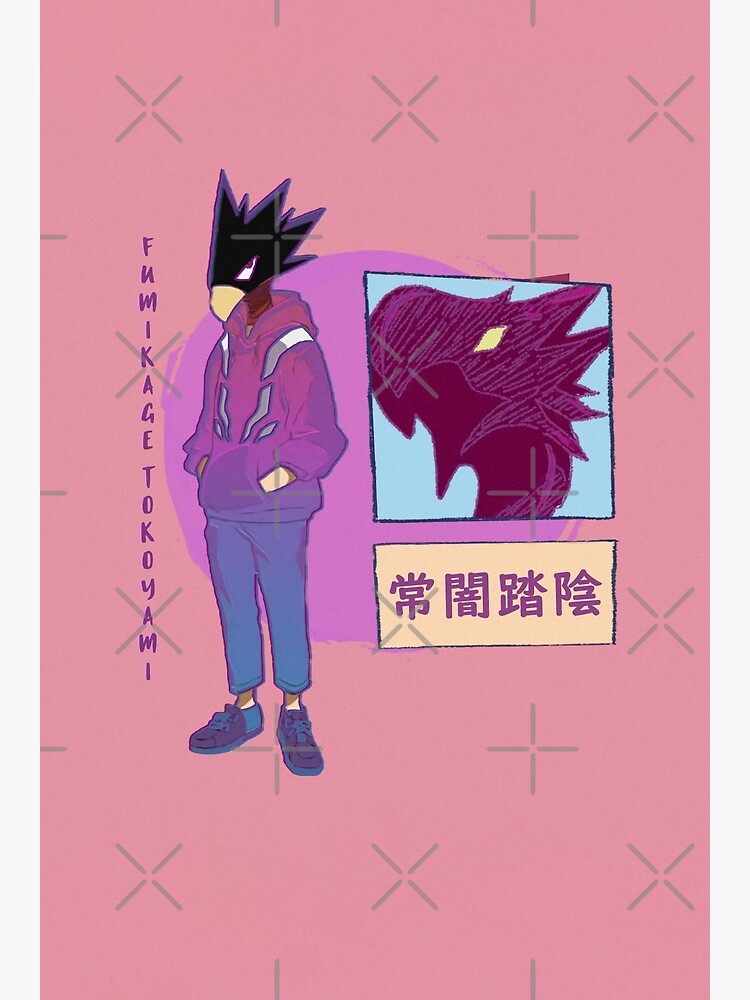 "Fumikage Tokoyami Aesthetic" Photographic Print by Nezuneko | Redbubble